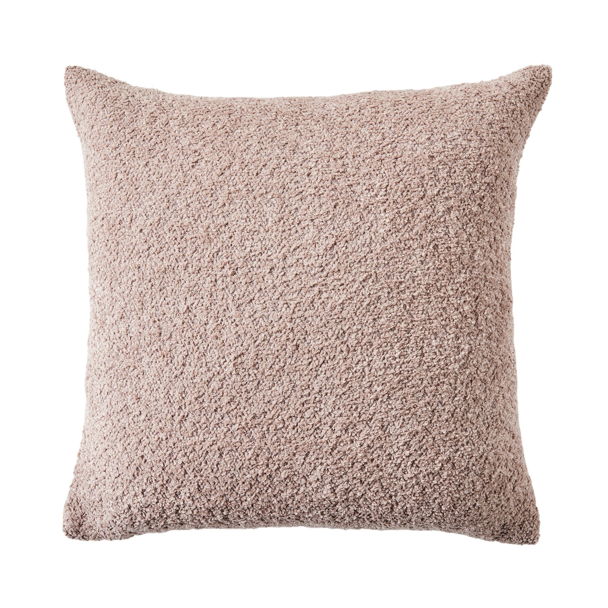 Byron Boucle Cushion Rose Ash 45x45cm – Early Settler Australia