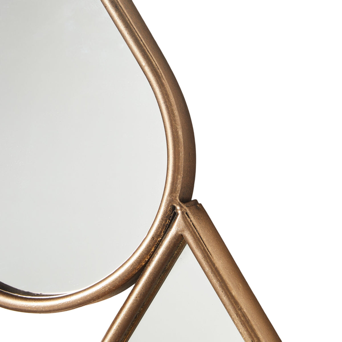 Diamond Teardrops Gold Mirror 99x49.5cm – Early Settler Australia