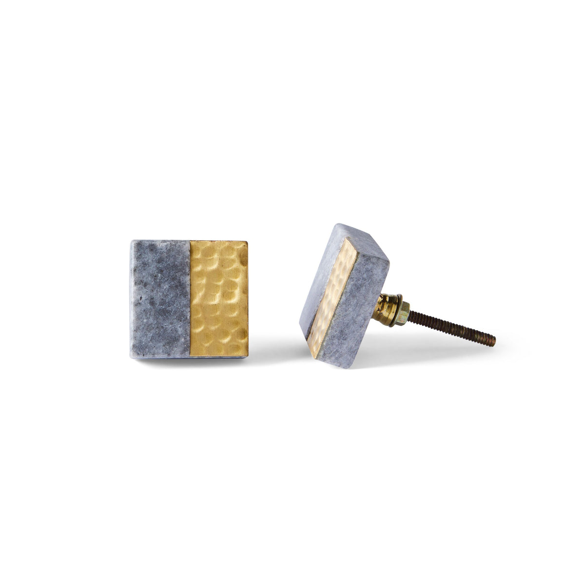 Ara Duo Gold Press Knob 4cm – Early Settler Australia