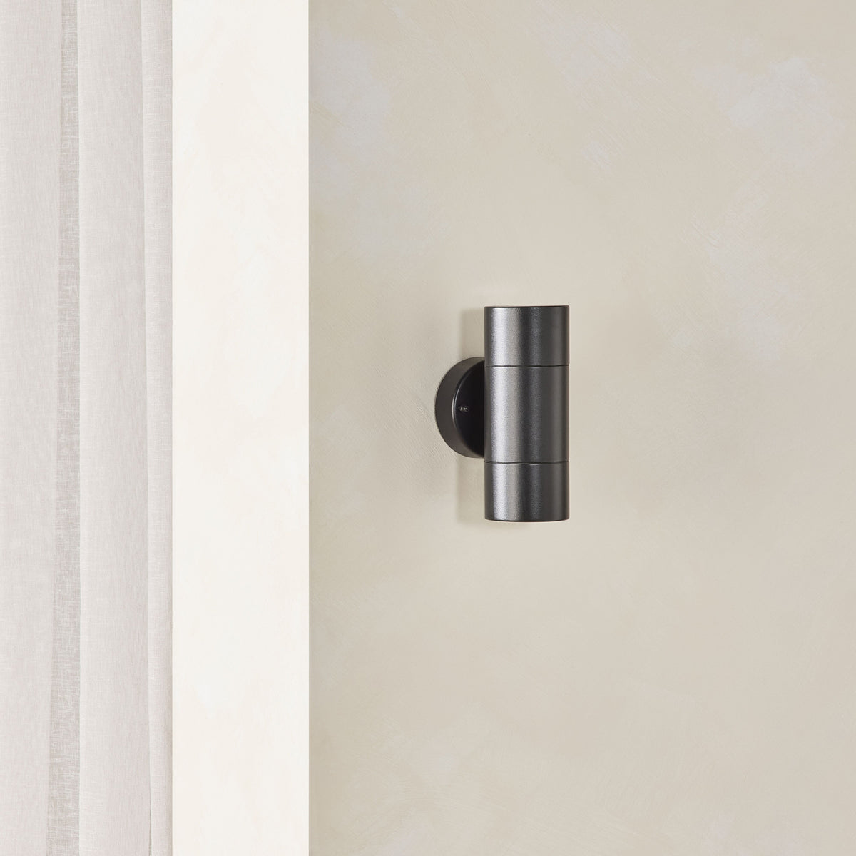 Collins 2 Light Up/Down Exterior Wall Light Black – Early Settler Australia