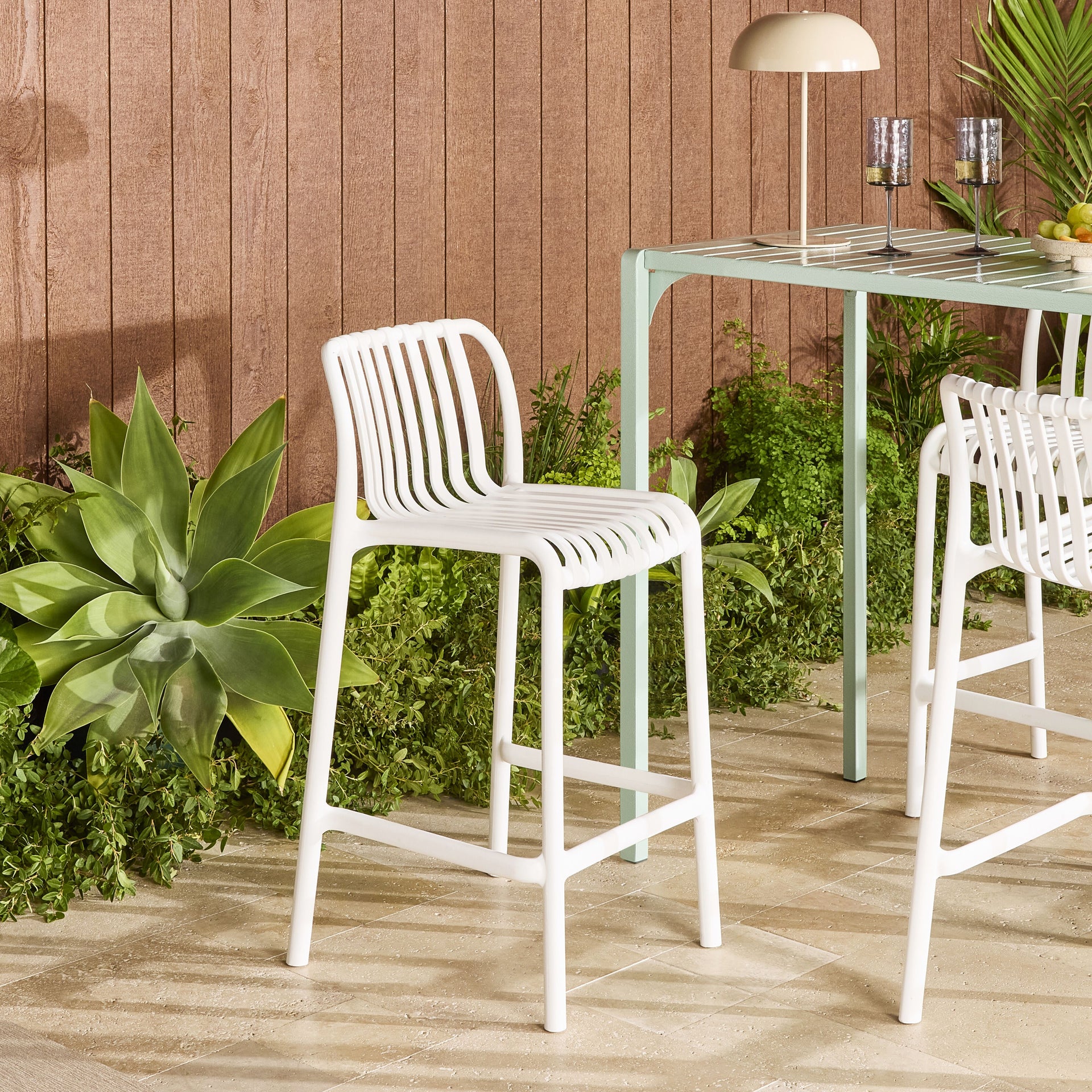 Jesi Bar Stool White – Early Settler Australia