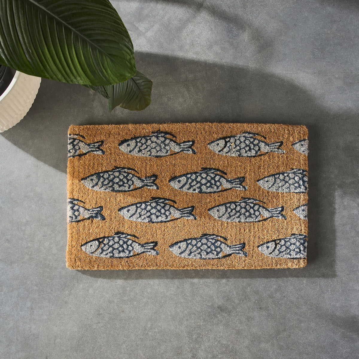 Fish School Coir Doormat 75x45cm – Early Settler Australia