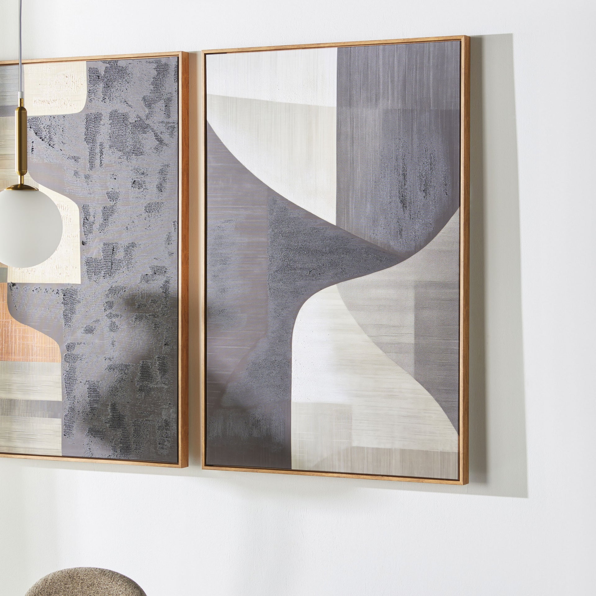 Abstract Geometry II Canvas Print 80x120cm – Early Settler Australia