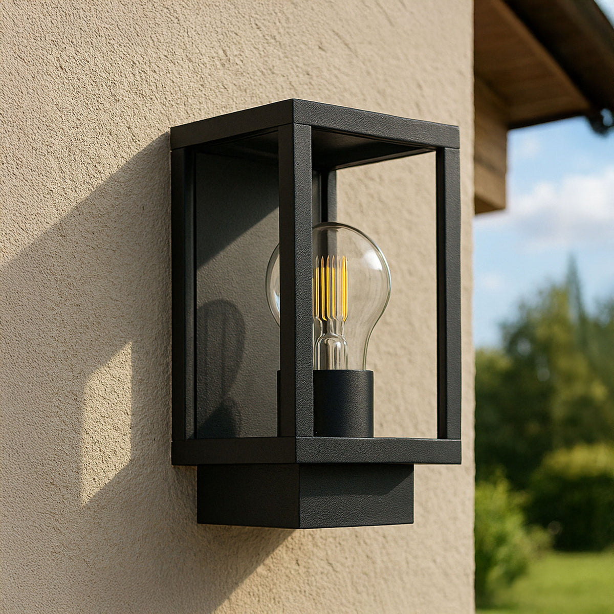 Logan 1 Light Exterior Wall Bracket Black – Early Settler Australia
