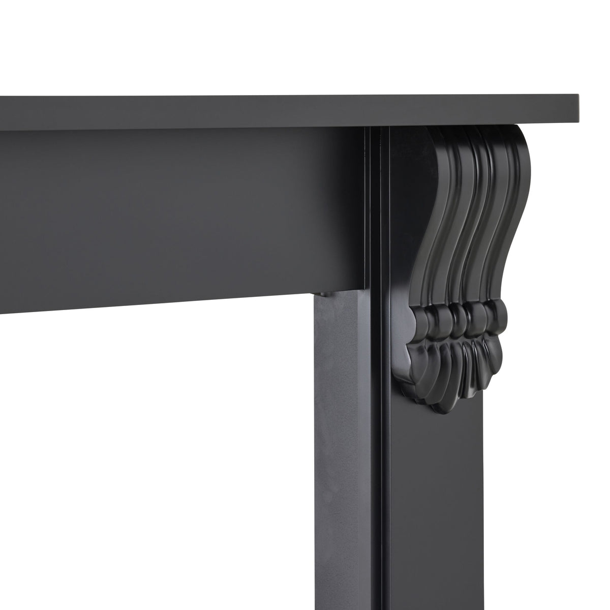 Belford Freestanding Mantel Black 126cm – Early Settler Australia