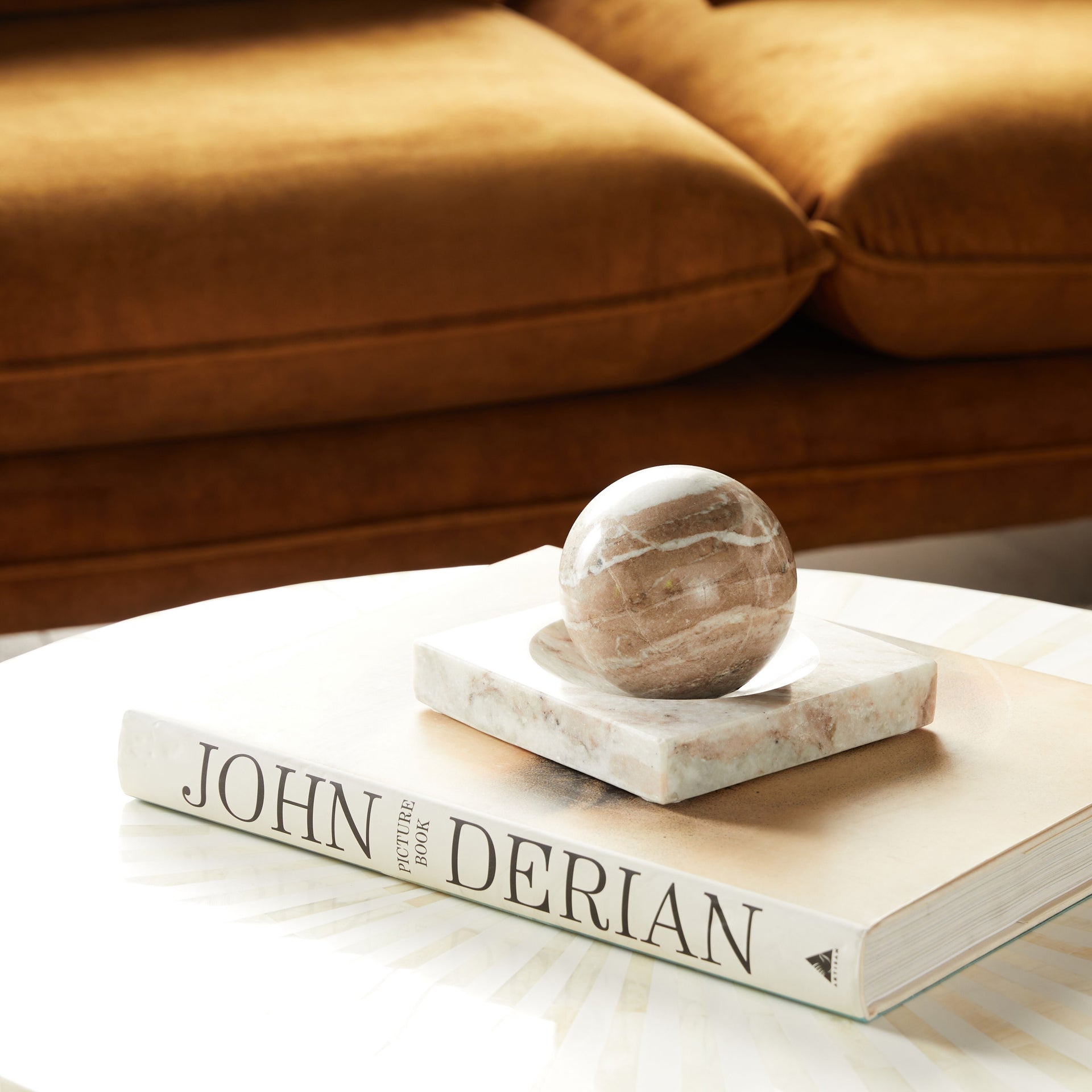 Natural Marble Ball 10cm – Early Settler Australia