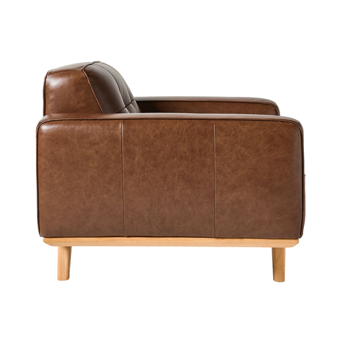 Carson Leather Armchair Dakota Mocha – Early Settler AU
