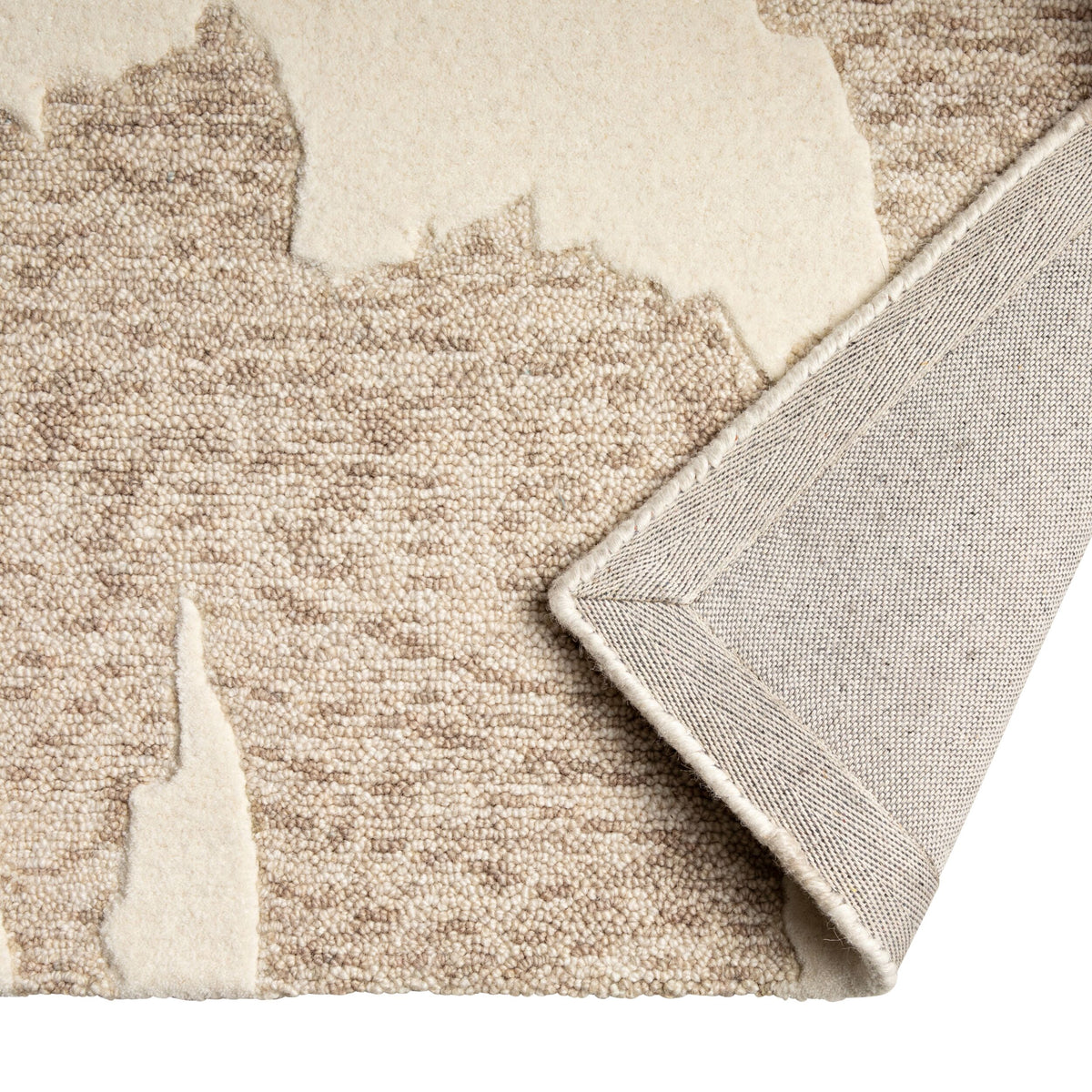 Akira Abstract Hand-Tufted Cream Rug 180x120cm – Early Settler Australia