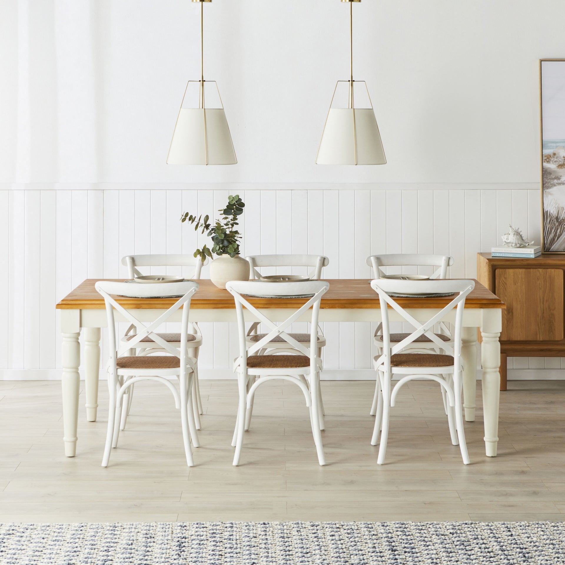Sutton Pendant Gold 92x40cm – Early Settler Australia