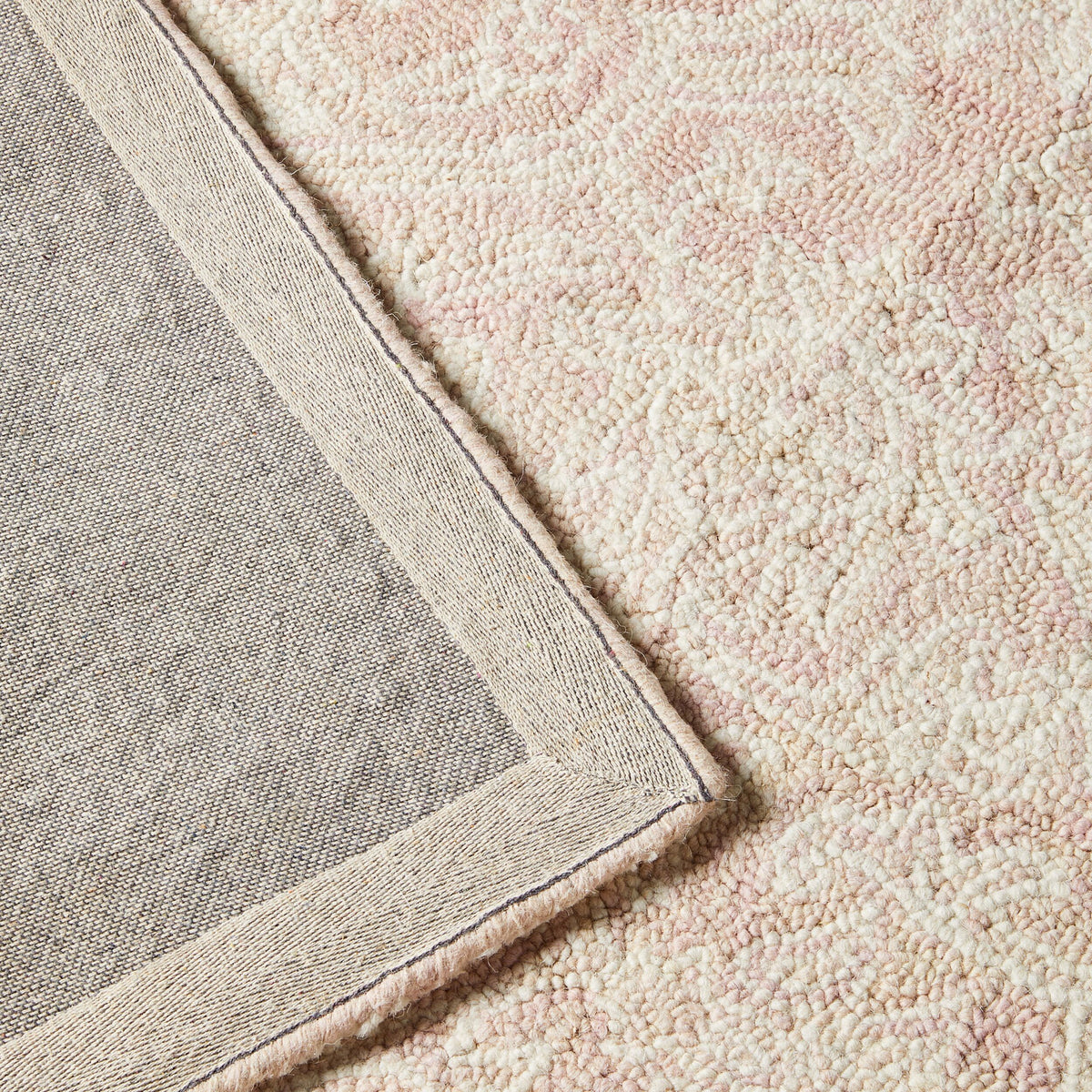 Dreamtime Floral Blush Pink Rug 300x240cm – Early Settler Australia
