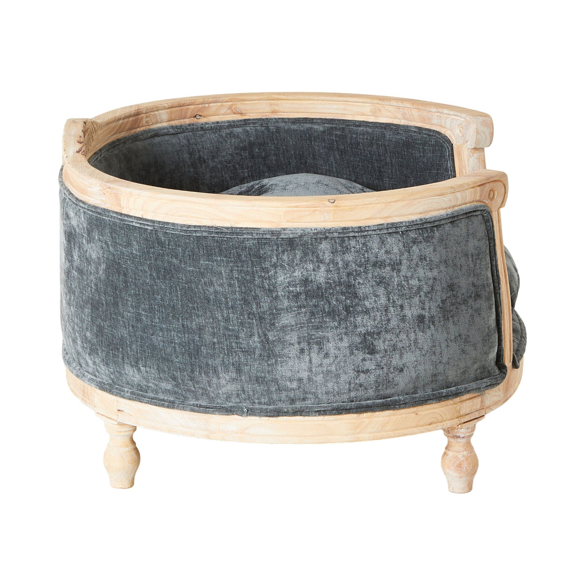 Luxe Dog Bed Slate Blue 75x70x44cm – Early Settler Australia