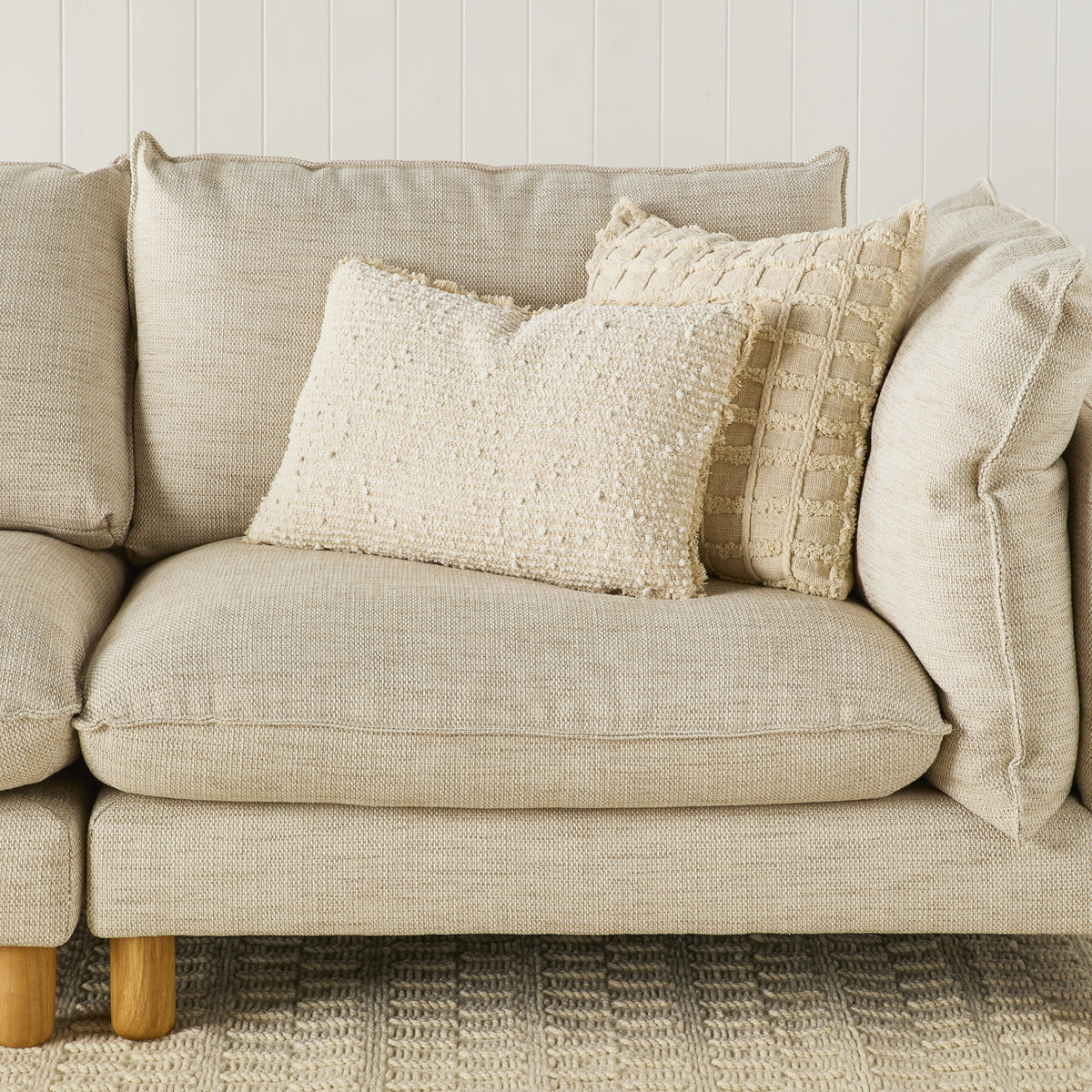 Bailey Fringed Cushion 40x60cm – Early Settler Australia