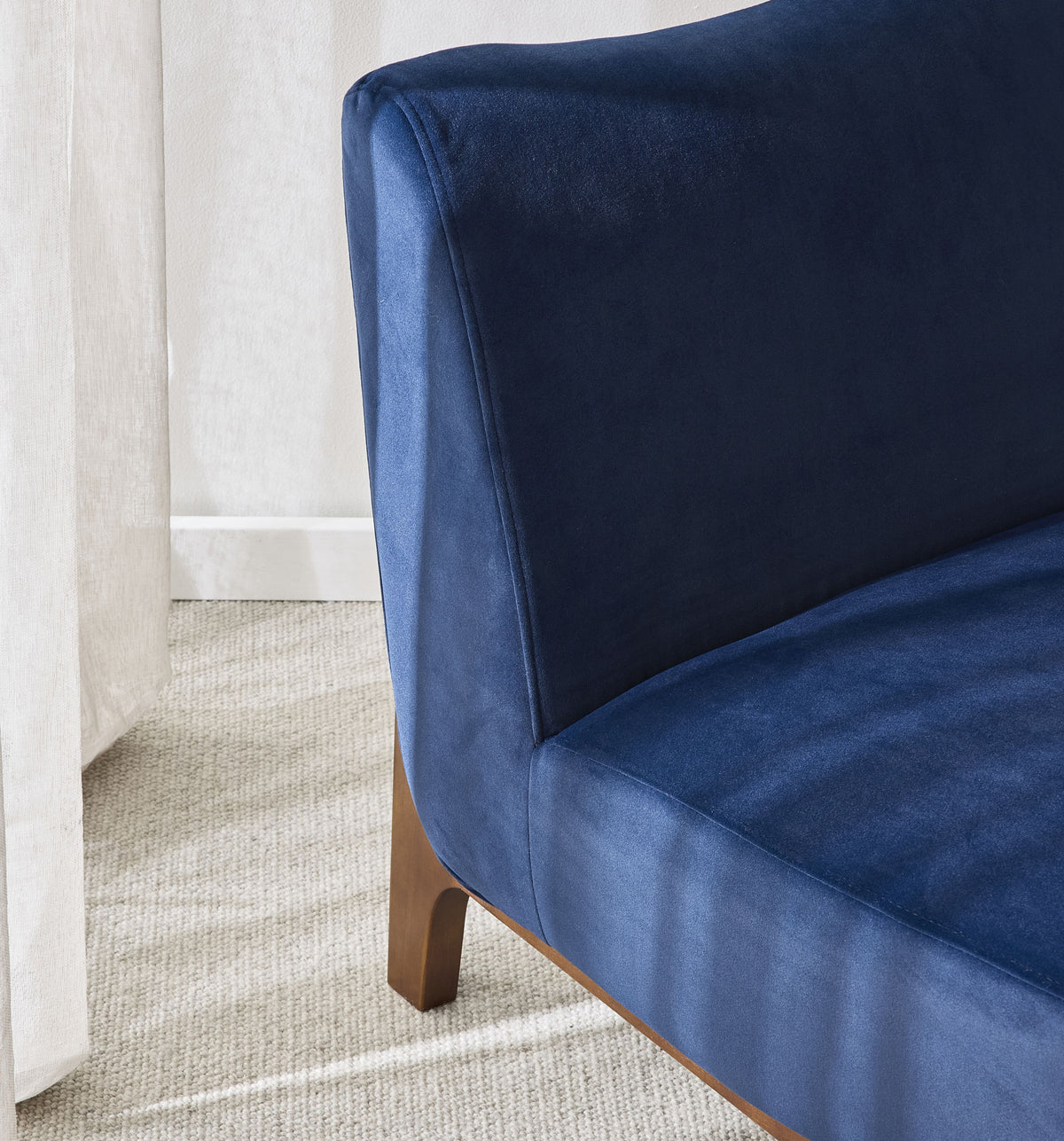 Lenne Occasional Chair Velvet Indigo – Early Settler Australia