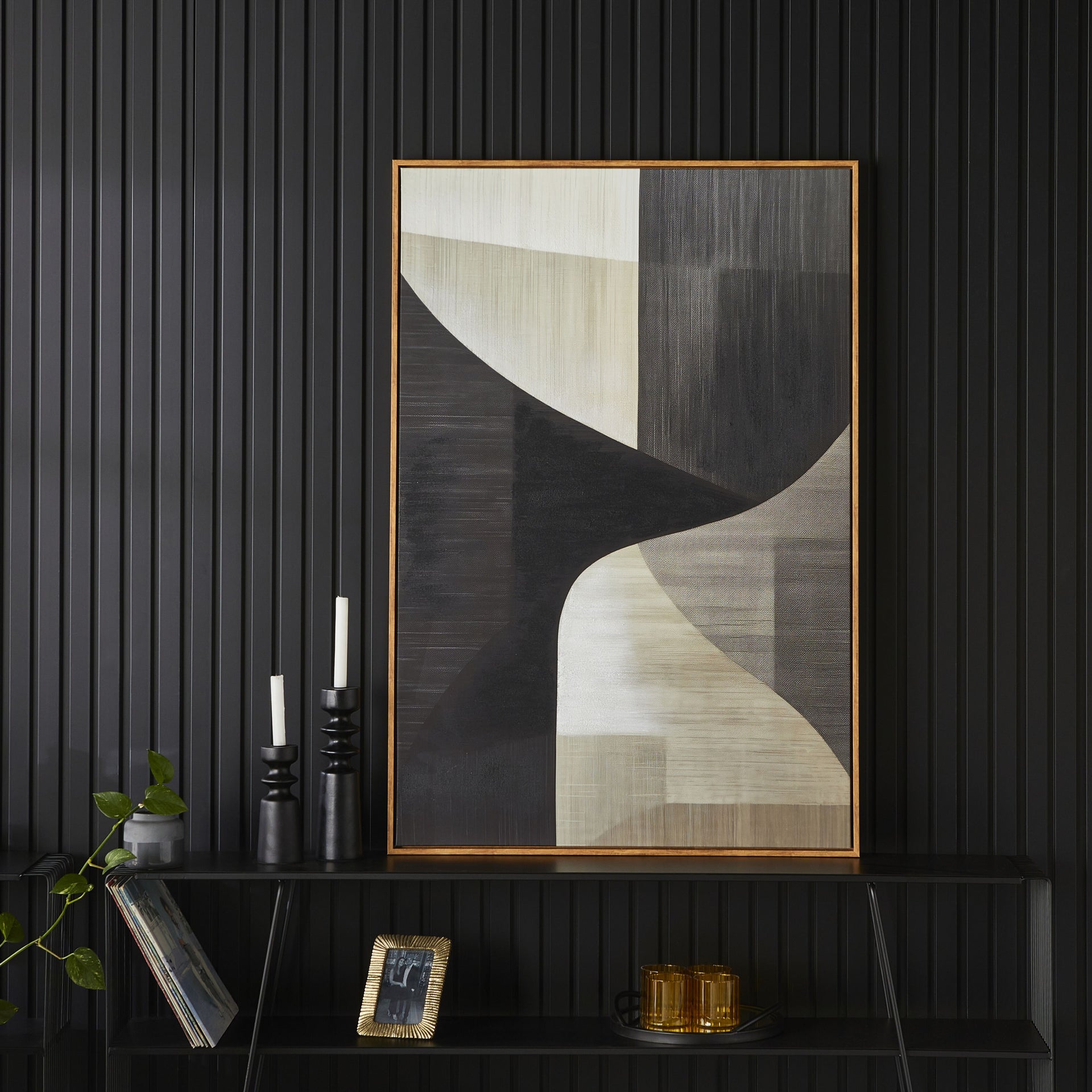 Abstract Geometry II Canvas Print 80x120cm – Early Settler Australia