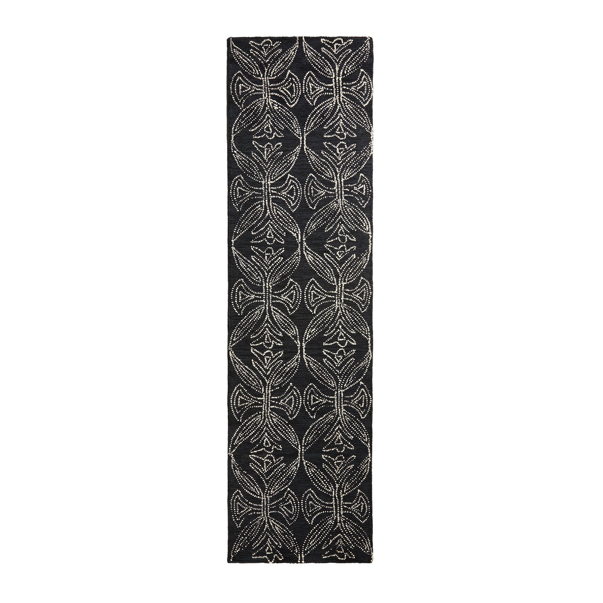 Dreamtime Hand Tufted Wool Black & White Runner 80x300cm – Early ...