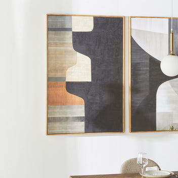 Abstract Geometry I Canvas Print 80x120cm – Early Settler Australia