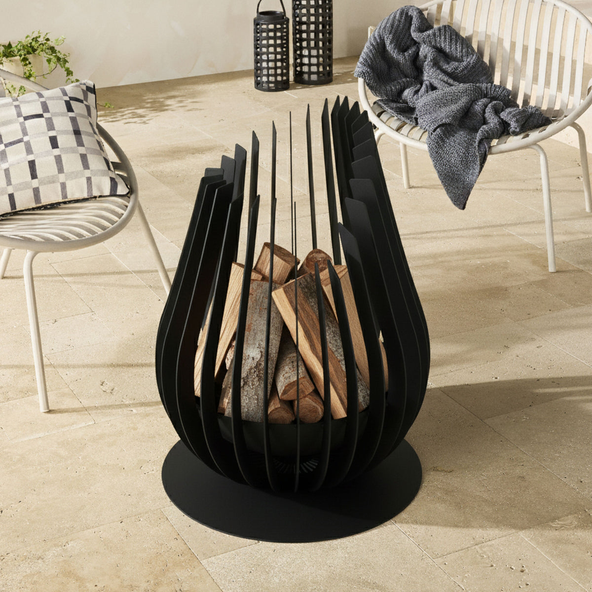 Blaze Fire Pit 60x60x75cm – Early Settler Australia