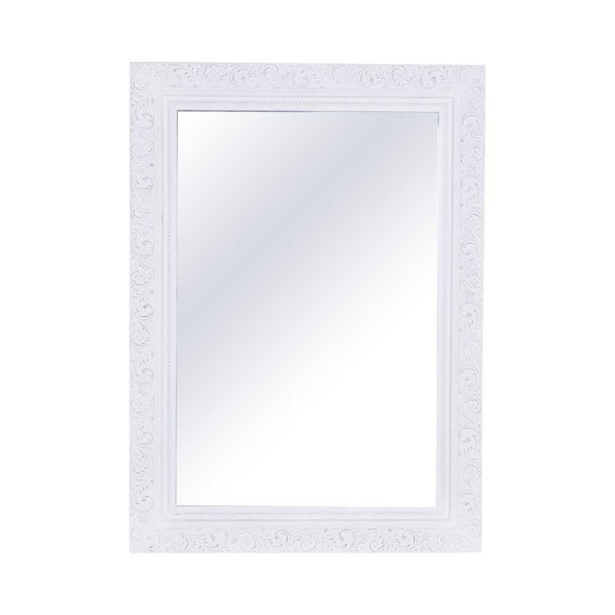 Rebecca Antique White Mirror 108x78cm – Early Settler AU