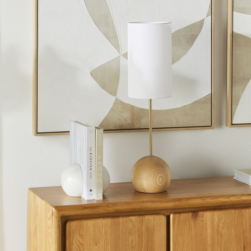 Alma Natural Table Lamp 18x68cm – Early Settler Australia