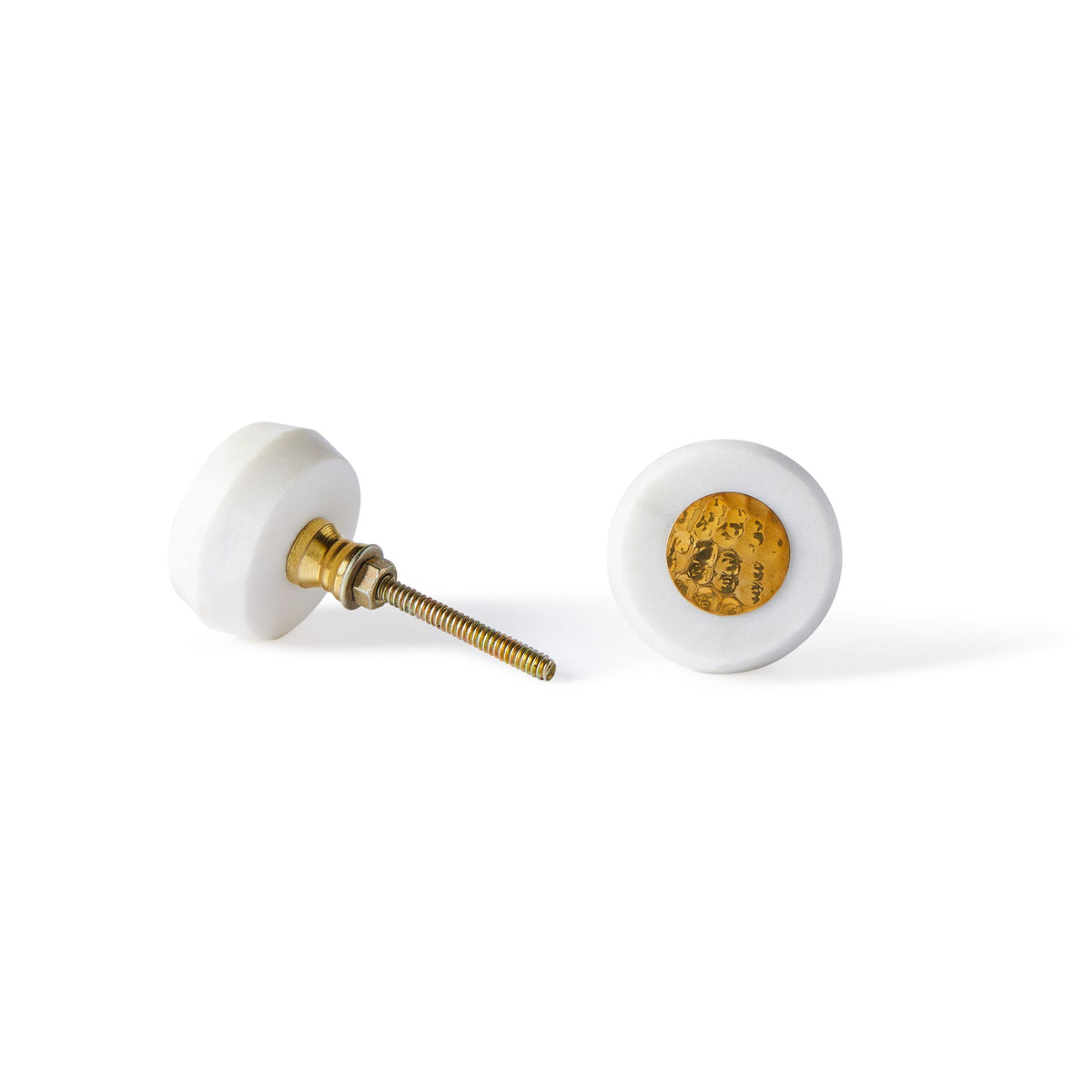 Ara White Press Knob 4cm – Early Settler Australia
