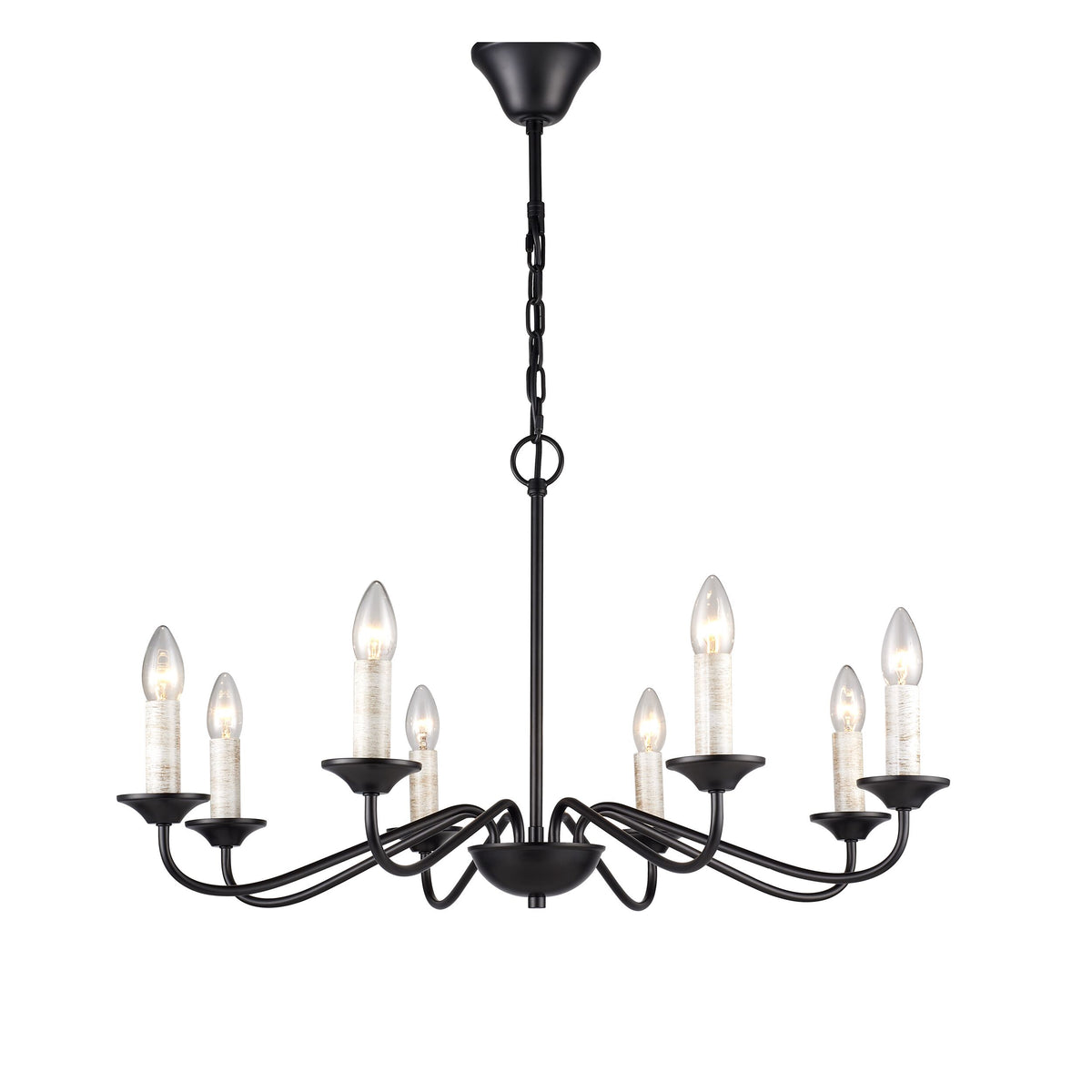 Zora 8 Light Chandelier 76cm – Early Settler Australia