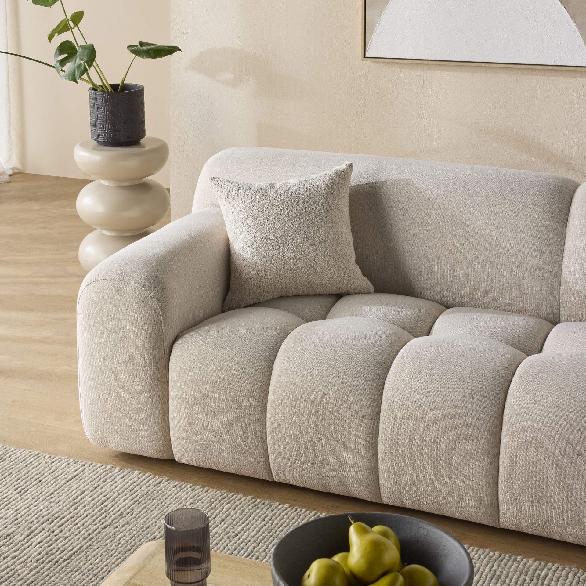 Alexis 3 Seater Sofa Natural Weave – Early Settler Australia