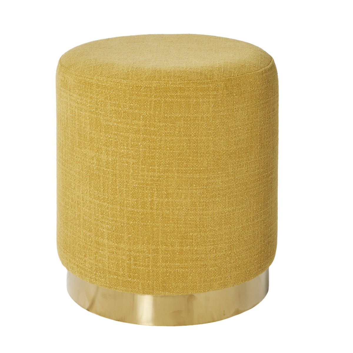 Edie Round Ottoman Solace Mustard – Early Settler Australia