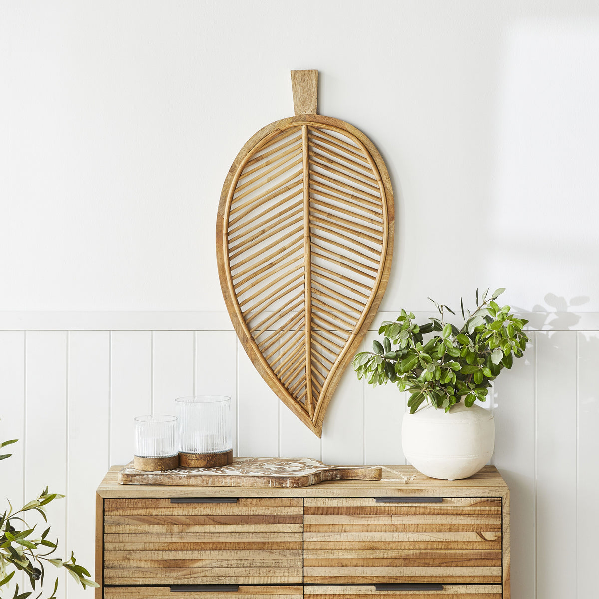 Bamboo Leaf Wall Hanging Small – Early Settler AU