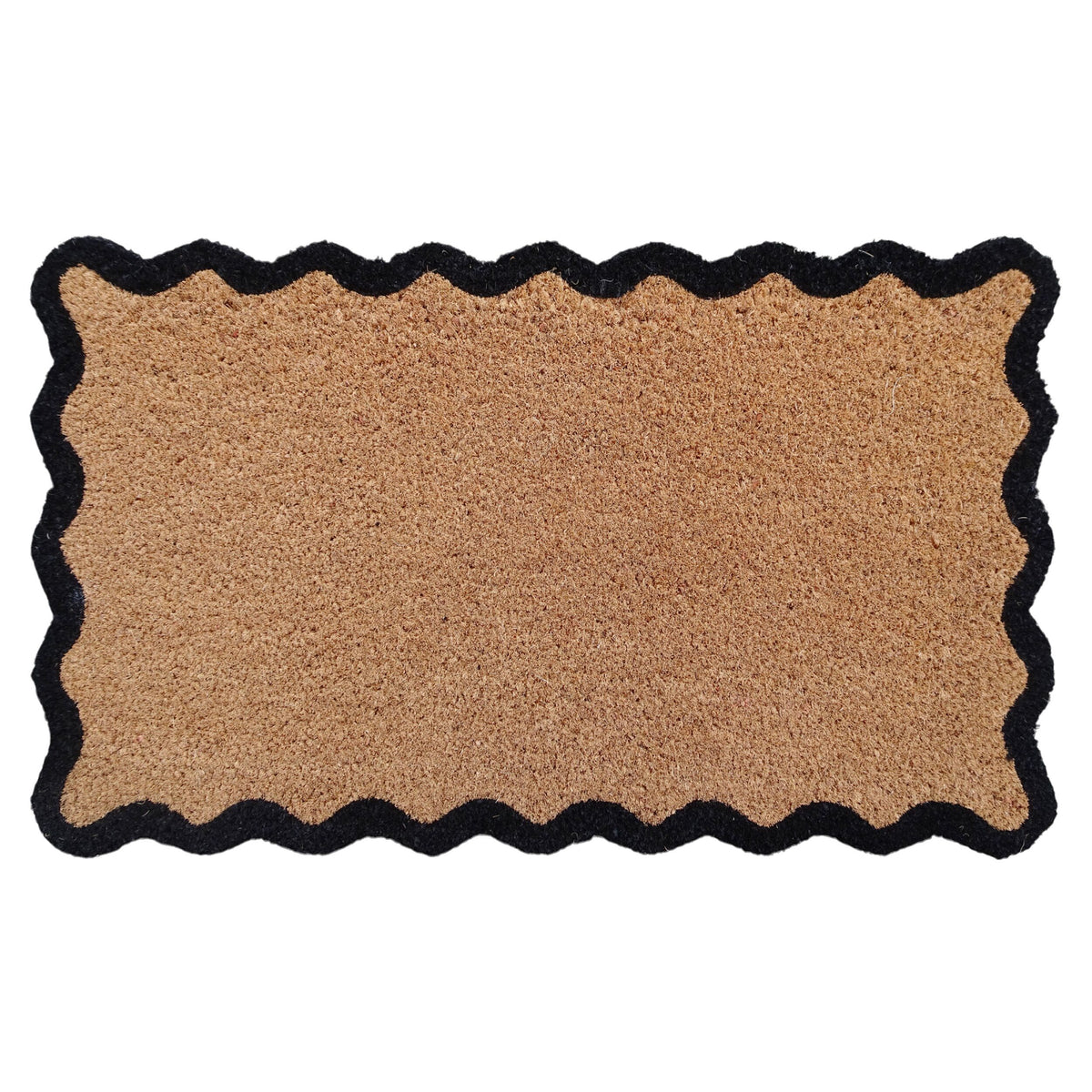 Scalloped Coir Doormat 75x45cm – Early Settler AU