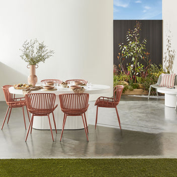 Lini Dining Chair Cinnamon (cinnamon legs) – Early Settler Australia