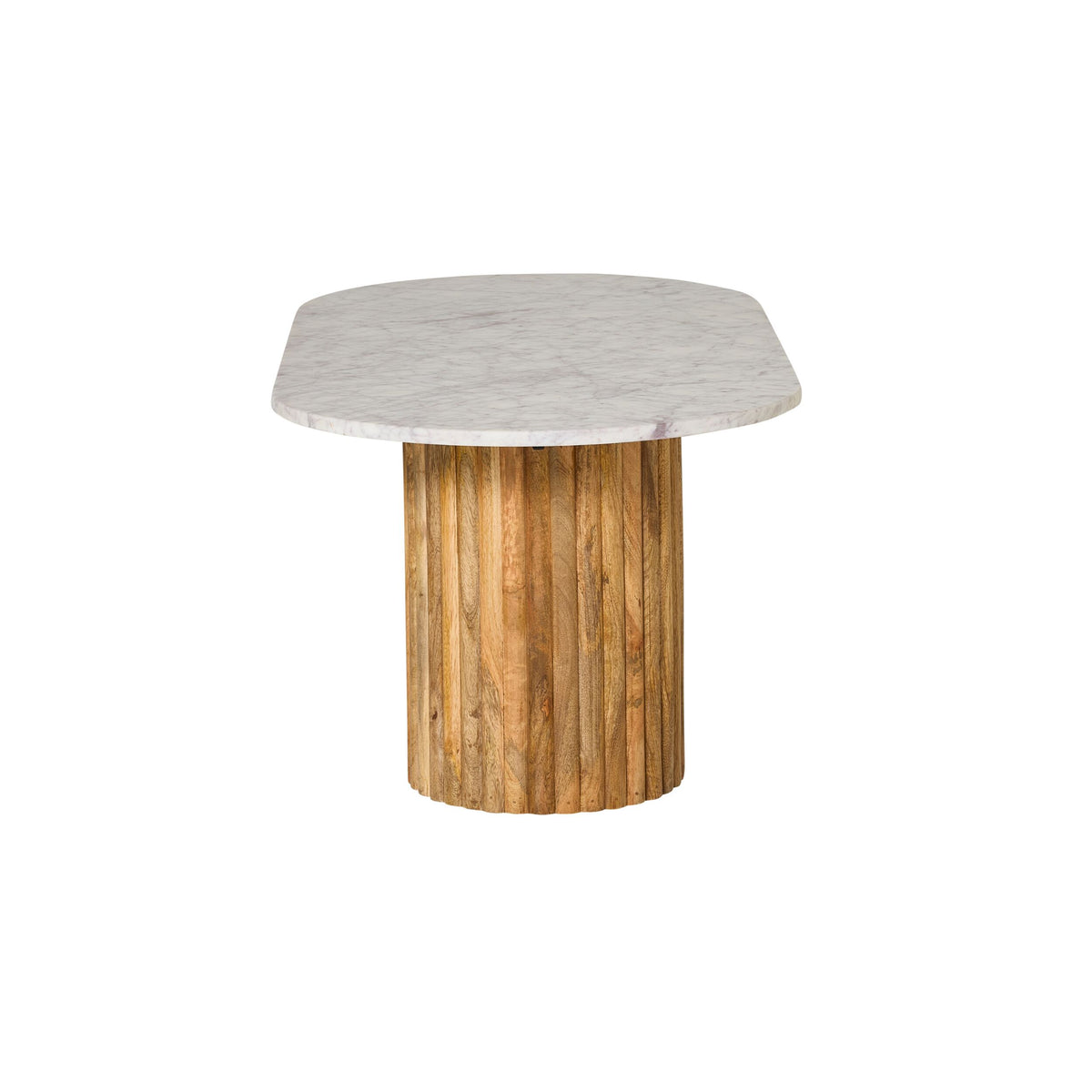 Cassius Double Pedestal Marble Top Coffee Table – Early Settler Australia