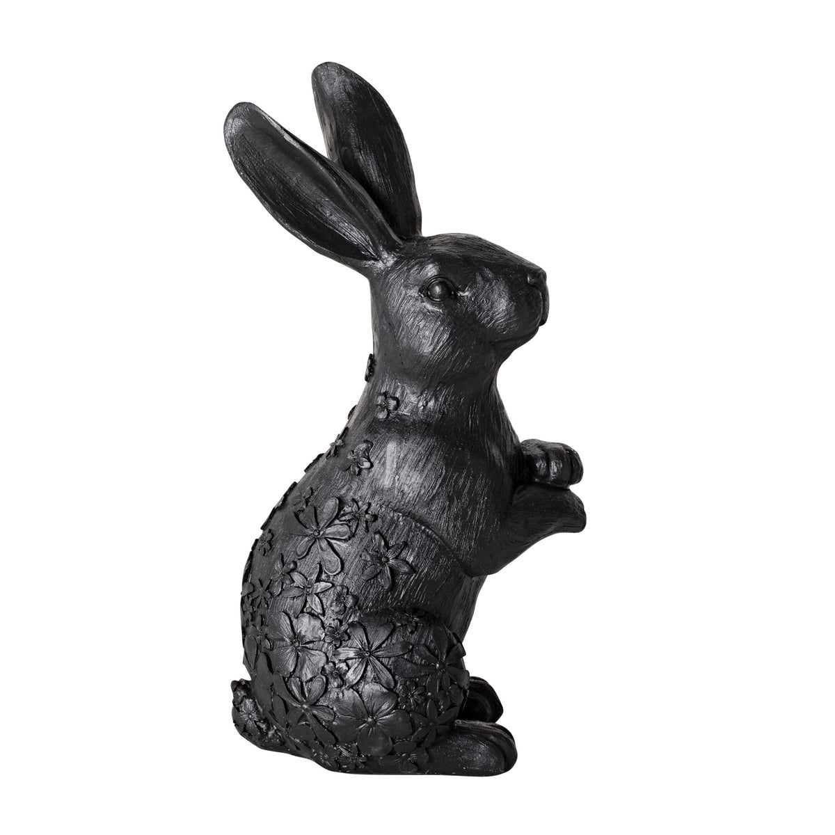 Black Rabbit Statue 31x15x13cm – Early Settler AU