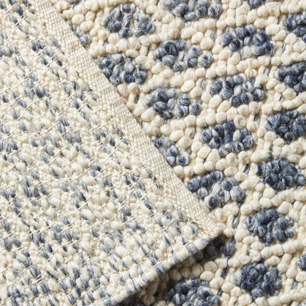 Kira Diamond Hand Woven Blue & Cream Runner 80x300cm – Early Settler ...