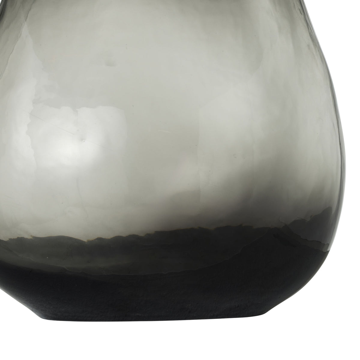 Hazy Glass Vase Smoke Medium – Early Settler Australia