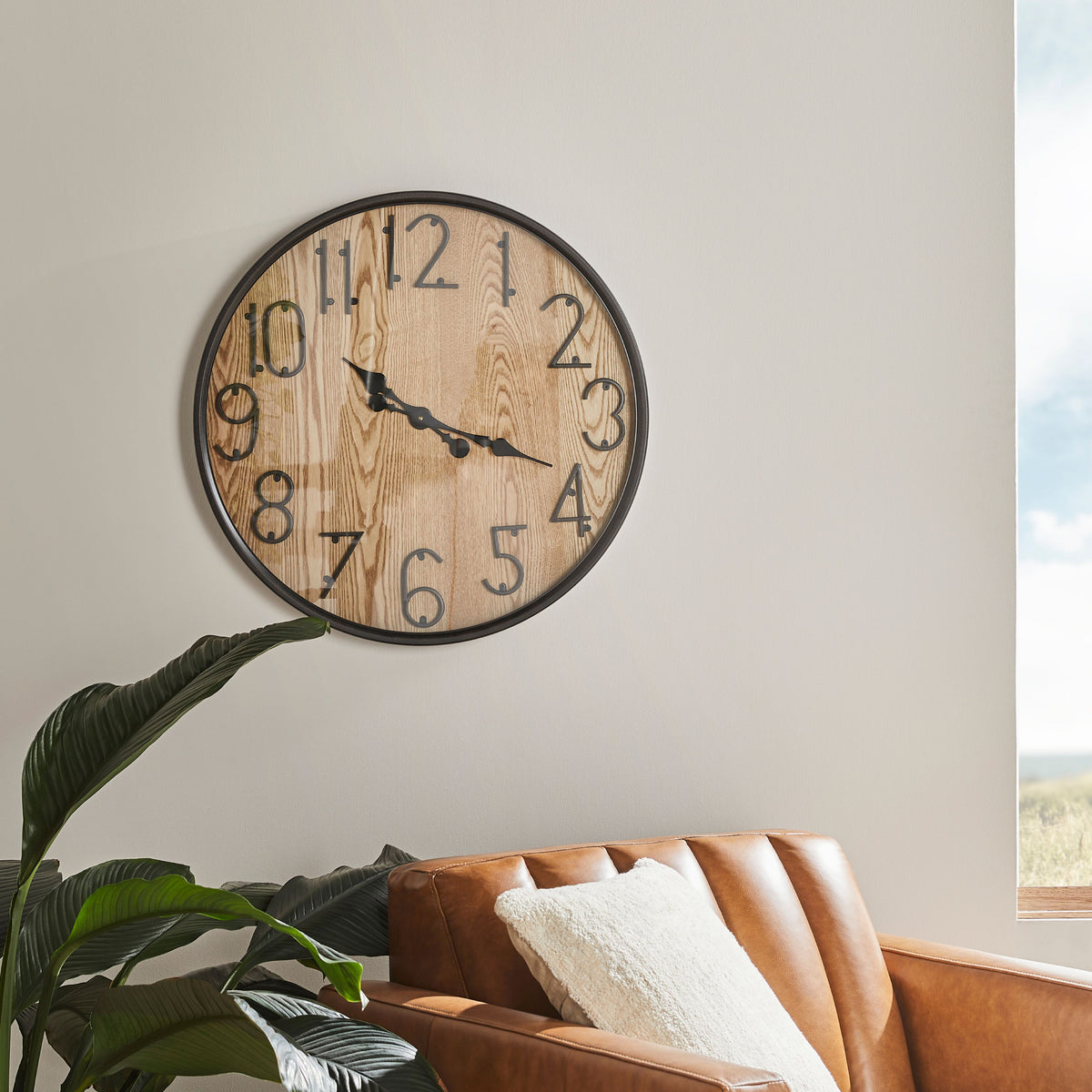 BeyondTime Grain Number Clock 67cm – Early Settler AU