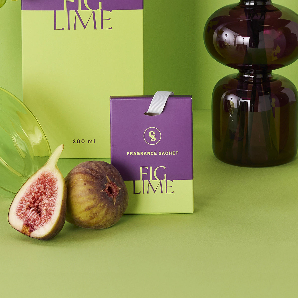 Home Scent Fig Lime Fragrance Sachet 18g – Early Settler Australia