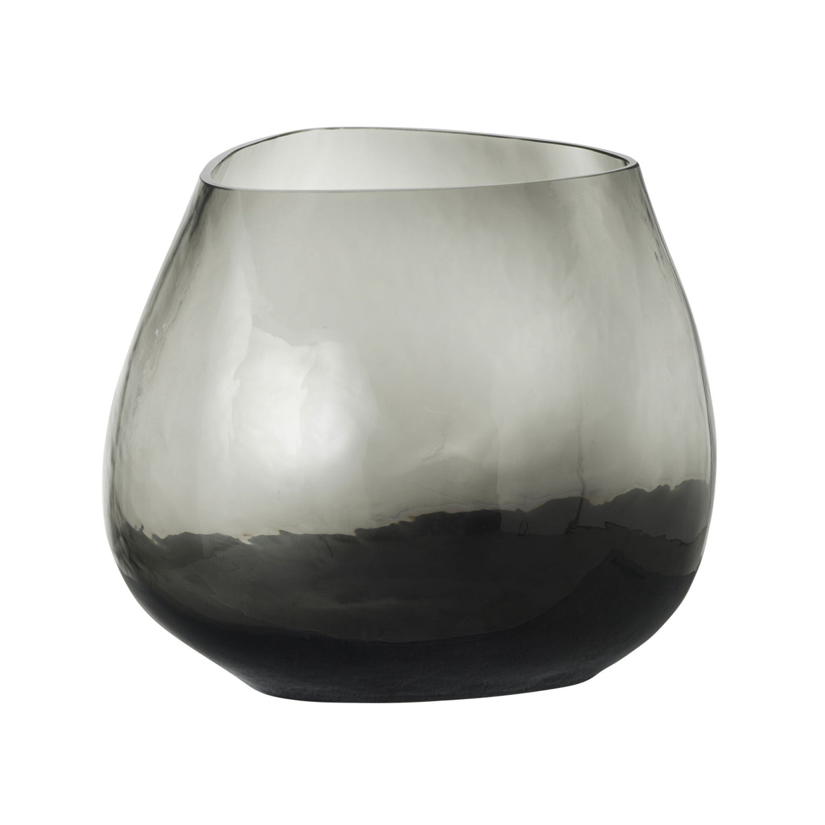 Hazy Glass Vase Smoke Medium – Early Settler AU