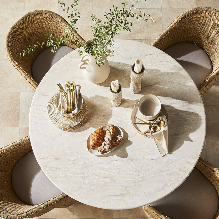 Adaline Round Dining Table 135cm – Early Settler Australia