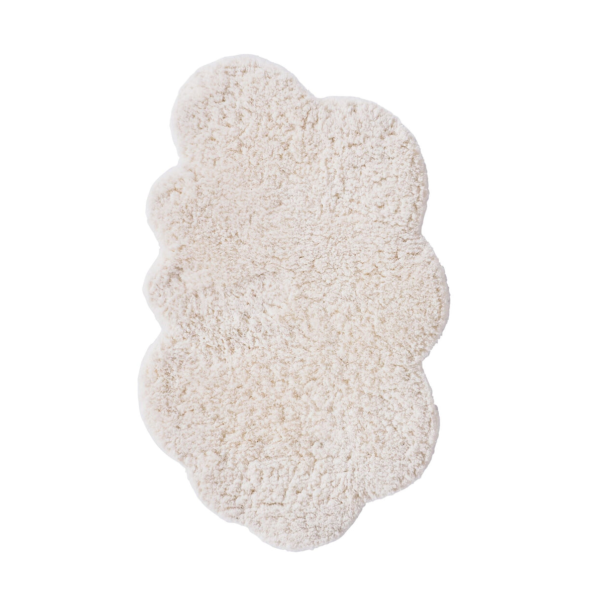 Cloud Tufted White Rug 120 x 75 cm – Early Settler AU