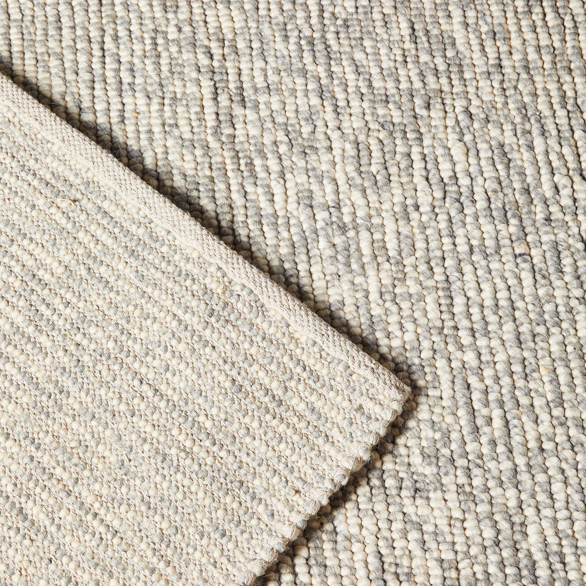 Pebbles Hand Woven Grey Wool Viscose Rug 240 x 150 cm – Early Settler ...