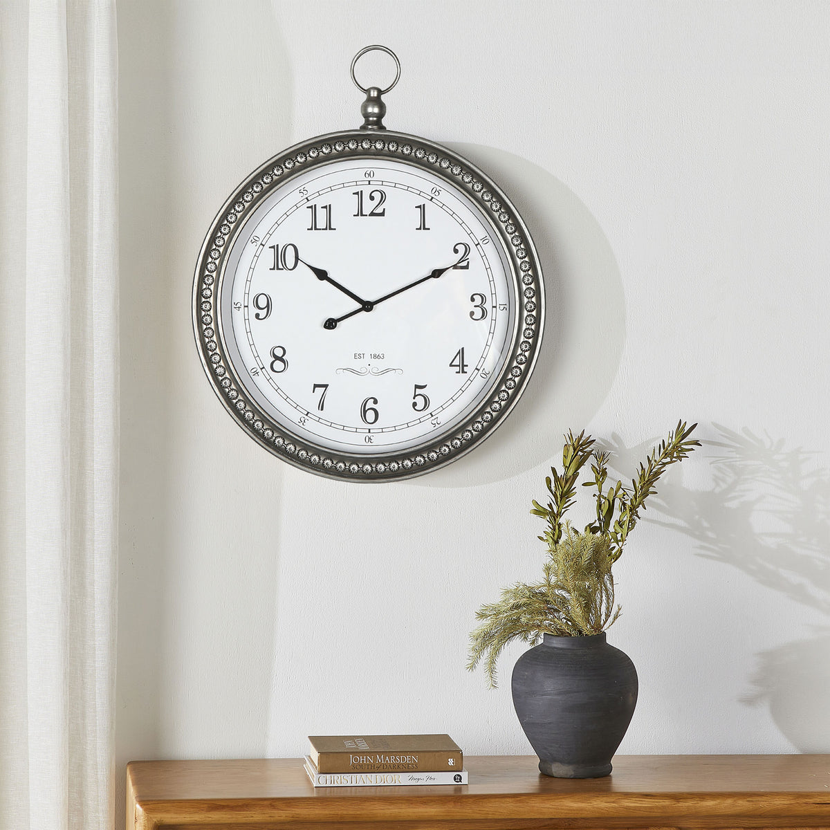 Fob Watch Wall Clock 50cm – Early Settler Australia