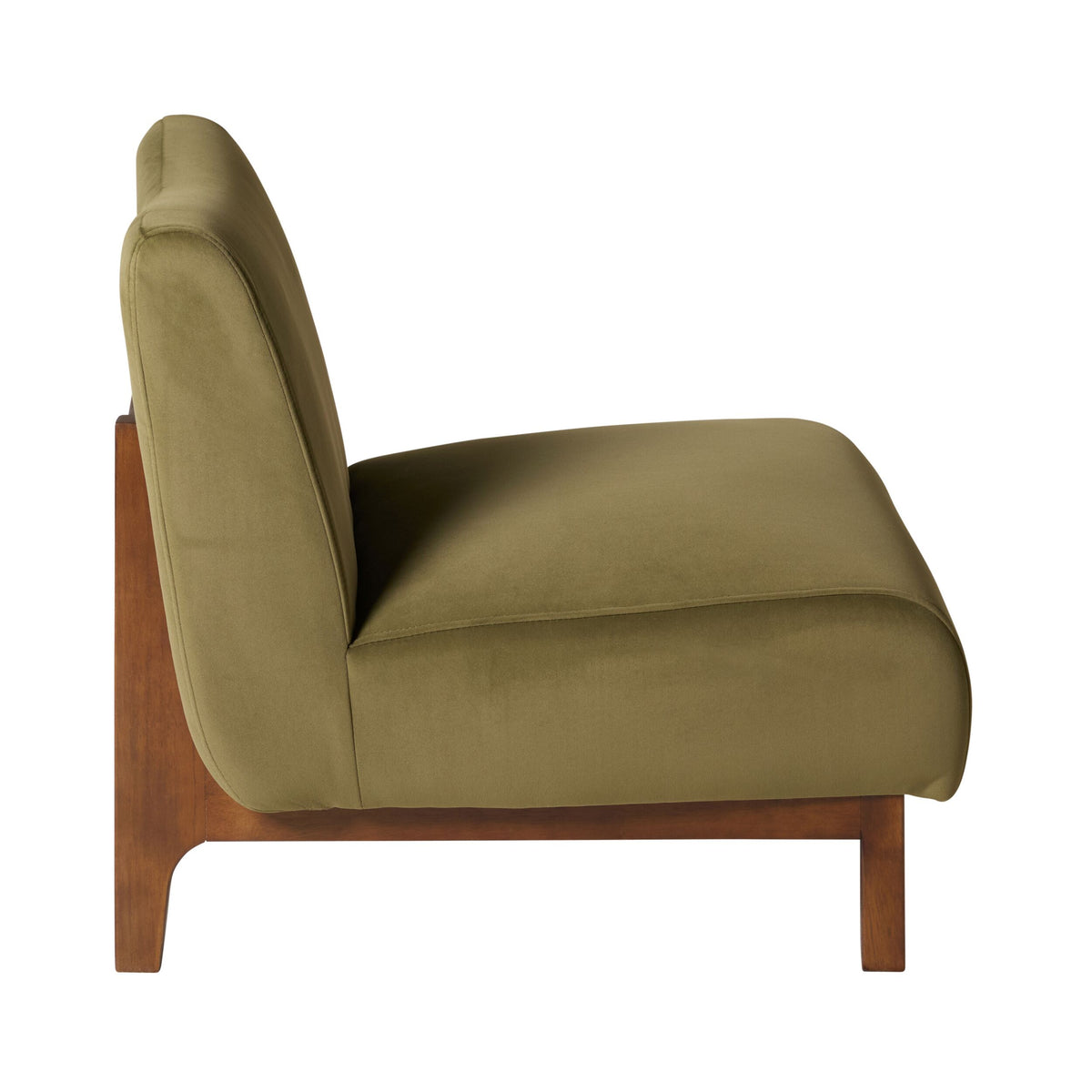 Lenne Occasional Chair Velvet Moss – Early Settler Australia