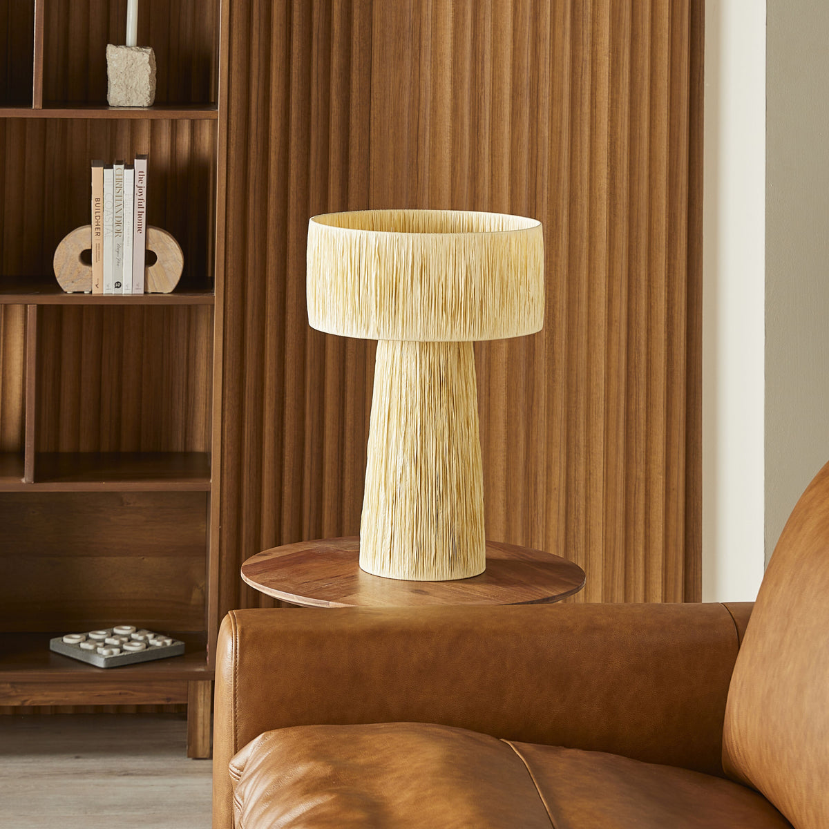 Rondo Raffia Table Lamp 54cm – Early Settler Australia